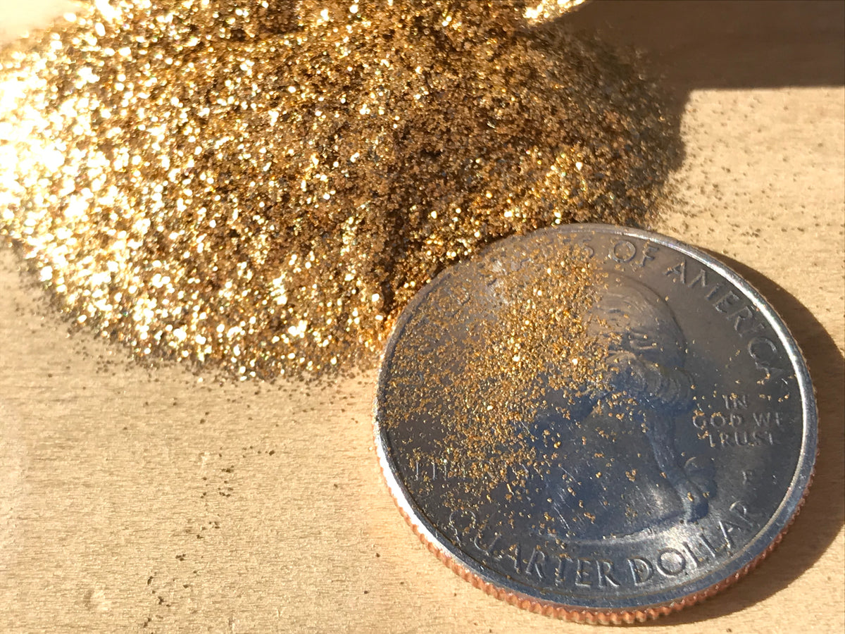 Super fine gold brass metallics – NPL Inc.